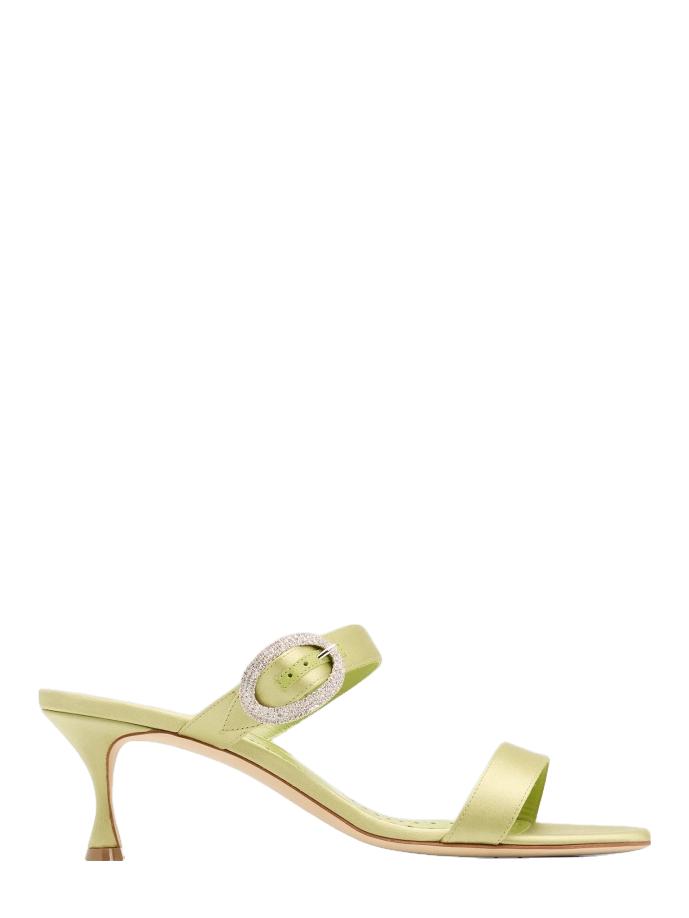 MANOLO BLAHNIK zutosanmu 50mm sandals